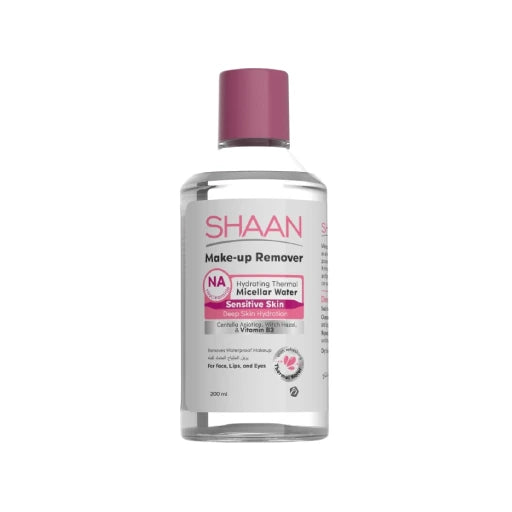 Shaan Makeup Remover Micellar Water 200ML | ماء ميسيلار لإزالة المكياج ...