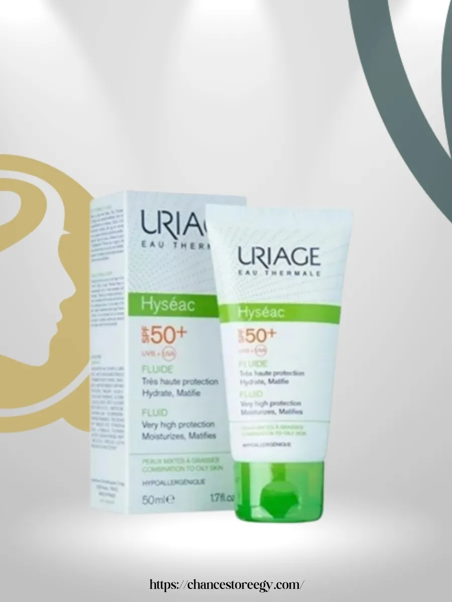 Uriage Hyseac Sunblock SPF 50+ for oily skin 50 ml - CHANCE STORE EGYPT