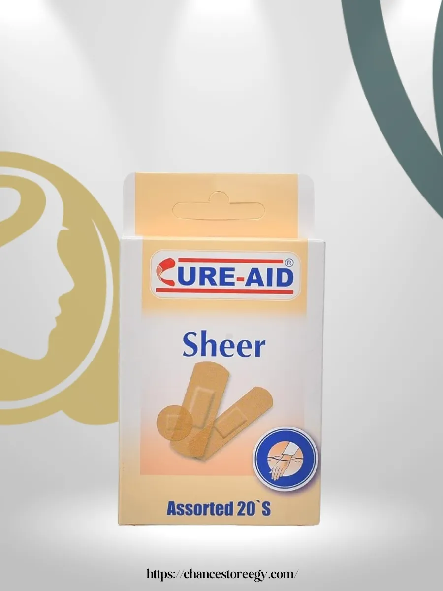 Cure aid sheer 20-Pcs 4 packs - CHANCE STORE EGYPT