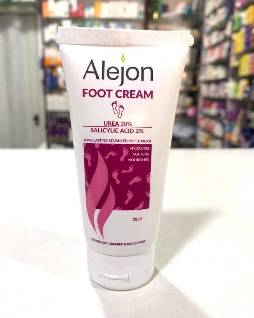 Alejon Foot Cream Urea 30% Salicylic Acid 2% - 75 ml - CHANCE STORE EGYPT