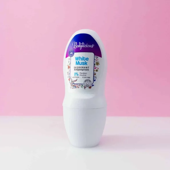 Bodylicious Roll On Deodorant White Musk 50 ml